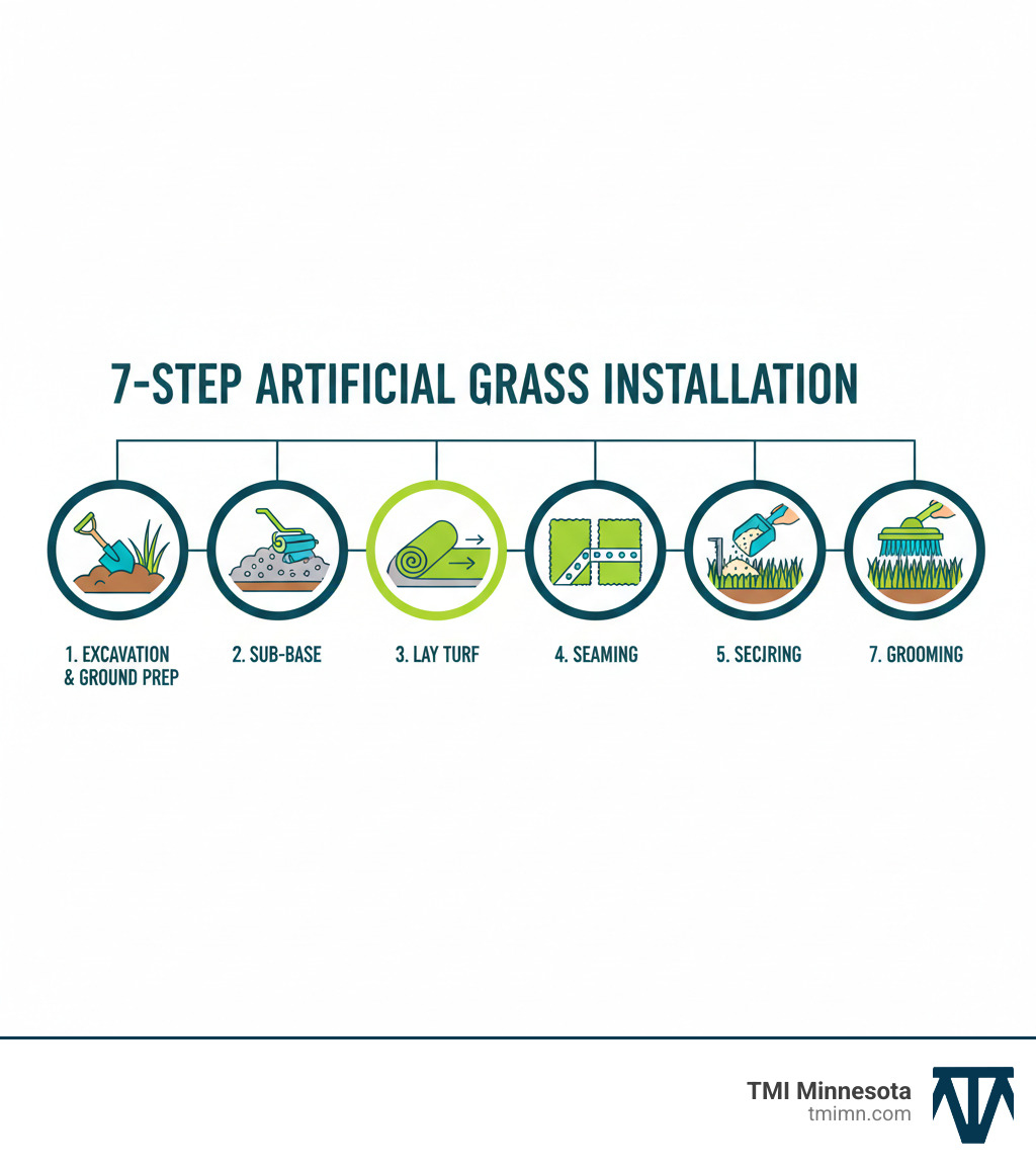Artificial Grass Installation: 7 Perfect Steps