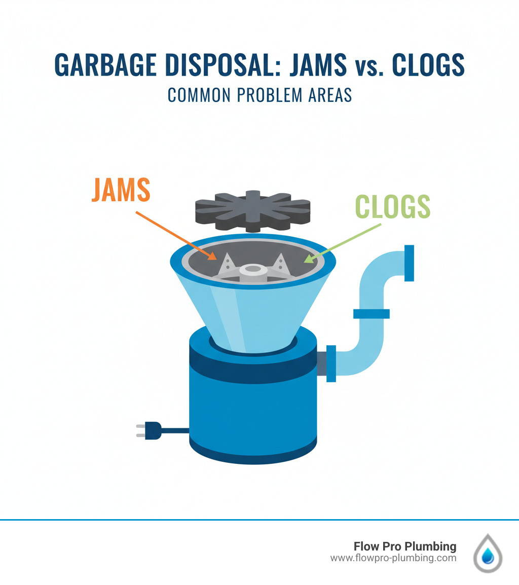 Garbage disposal won't drain: 3 Easy Fixes