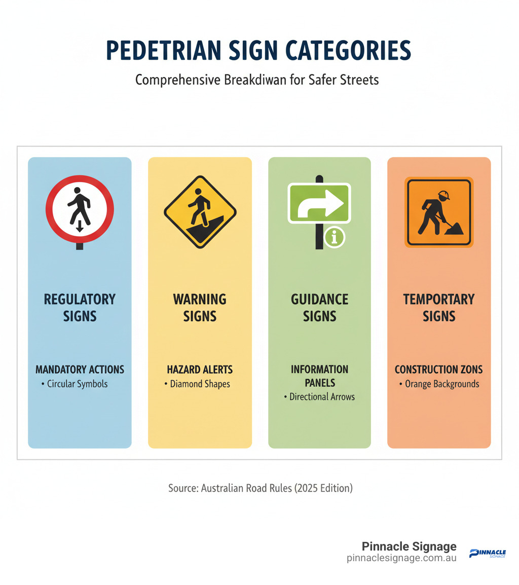 Walk This Way: Understanding All Road Signs for Pedestrians — Pinnacle ...