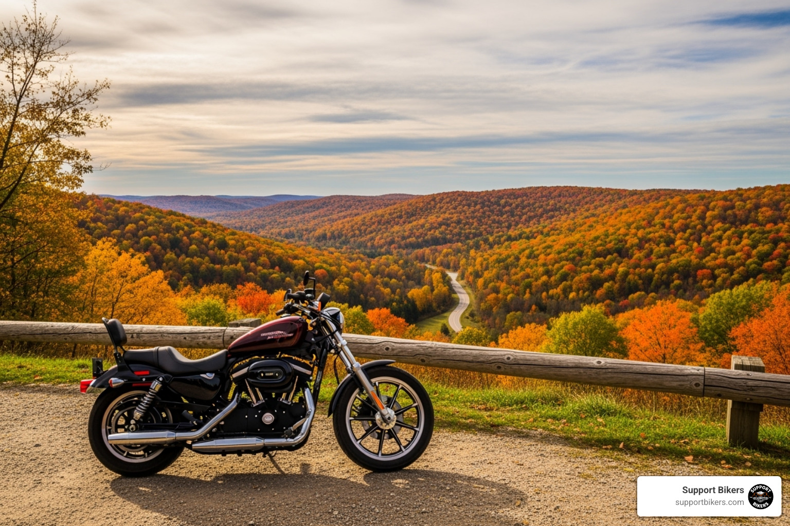 How to find fall motorcycle rides in my state Best #1