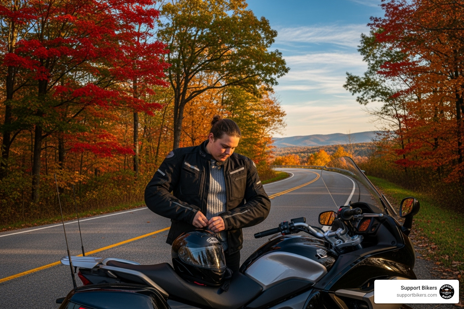 How to find fall motorcycle rides in my state Best #1