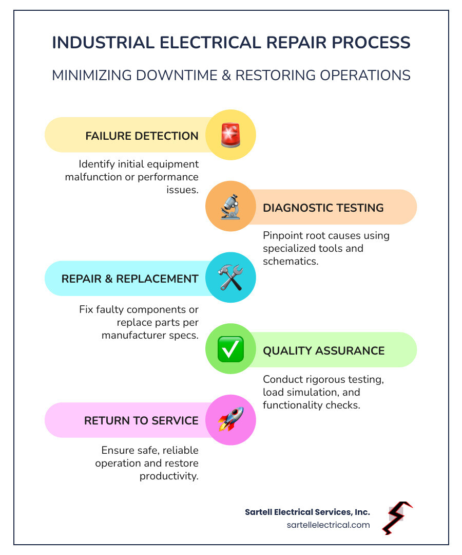 Best Industrial Electrical Equipment Repair: 3 Crucial Steps