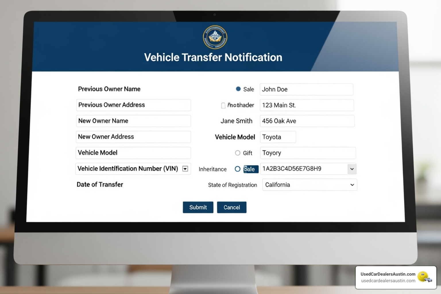 Texas transfer title application: Master 5 Easy Steps