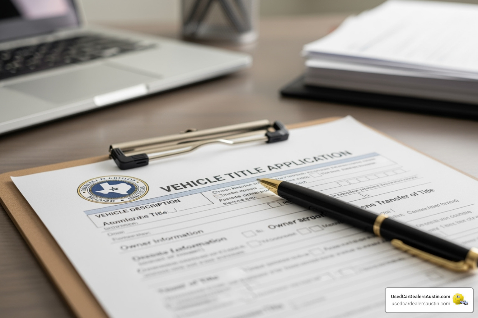 Texas transfer title application: Master 5 Easy Steps