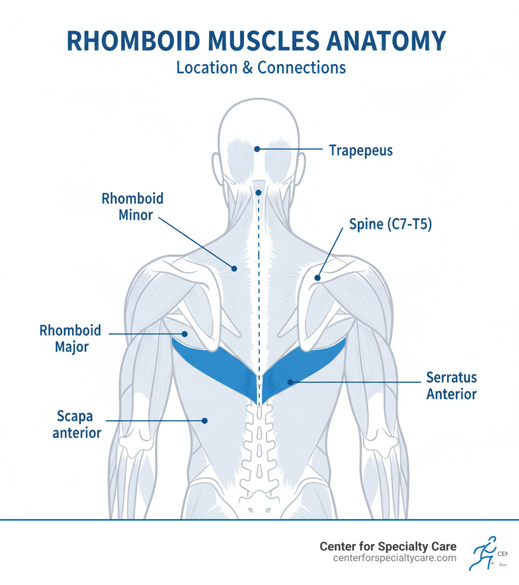 Rhomboid muscle pain: Ultimate 2025 Relief Guide