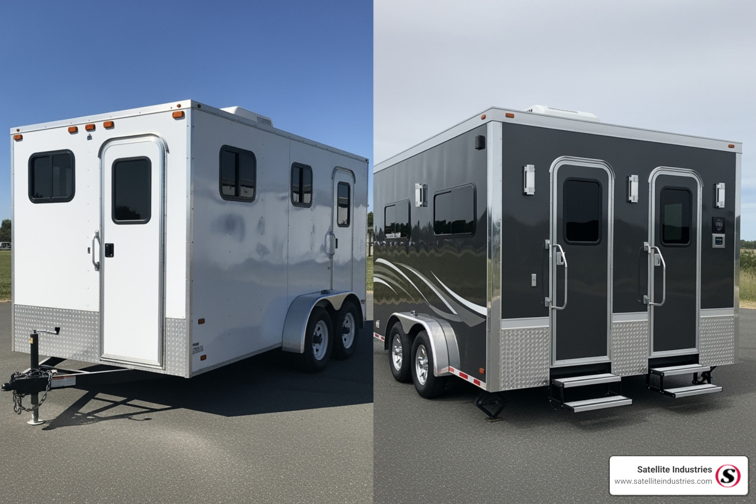 2 stall restroom trailer: Elevate Your 2025 Rentals