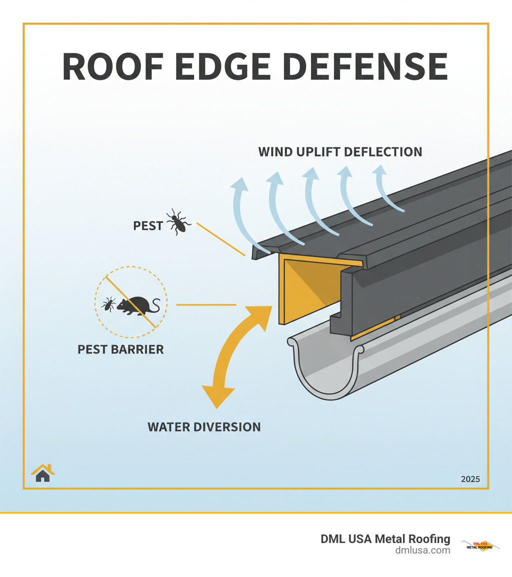 Edge of Glory: How to Secure Your Metal Roof's Perimeter - DML USA Roofing