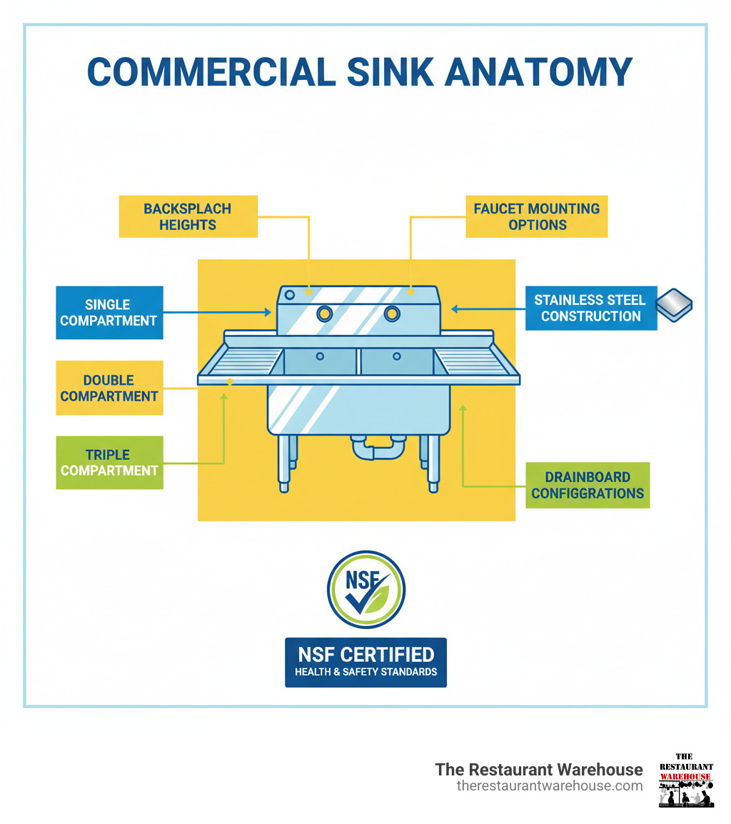 Top Commercial Sink Suppliers: Optimize Your Kitchen Hygiene with Thes ...