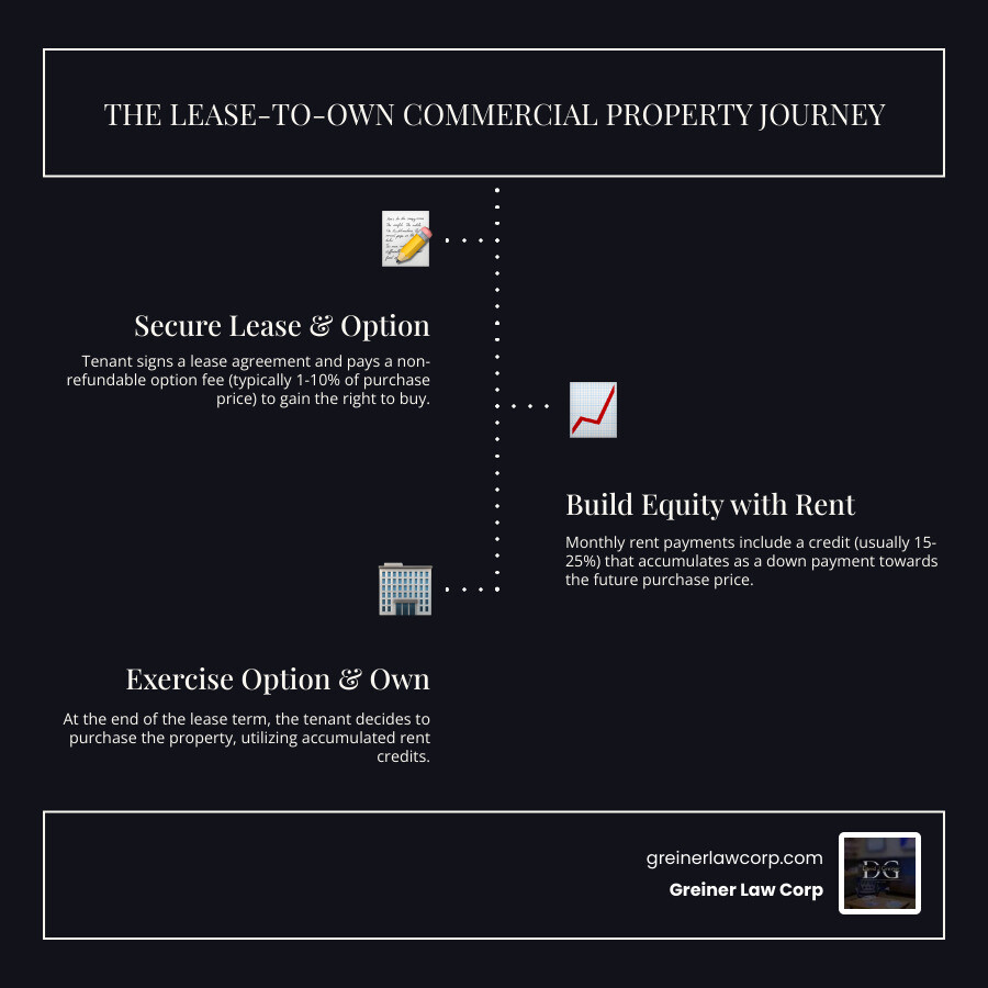 Lease to own commercial property: Smart Guide 2025