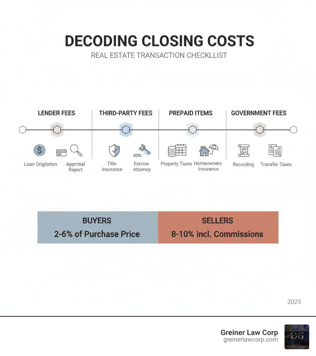 Closing costs in real estate transaction: Top 3 Saves