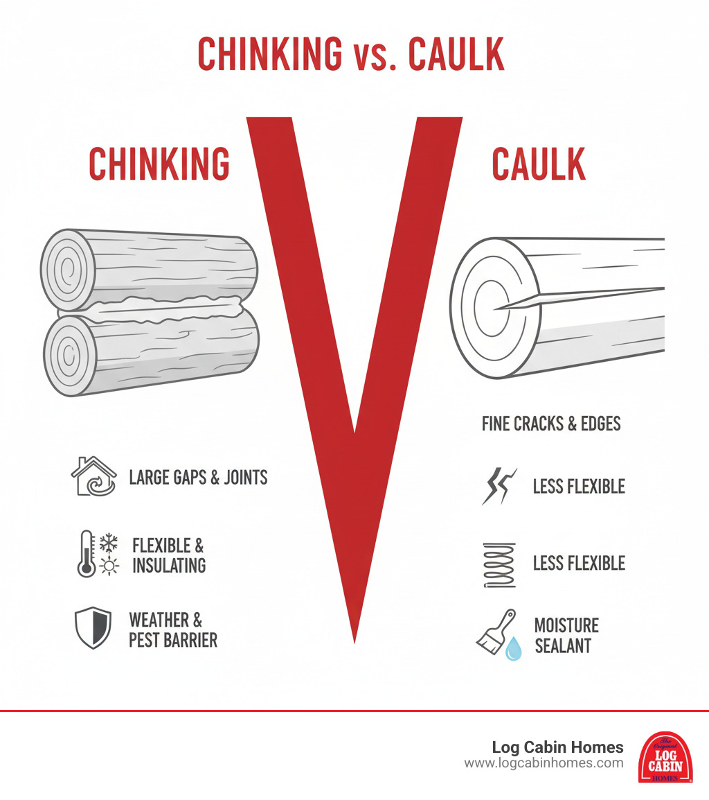 Log Cabin Chinking Repair: Easy Tips 2025