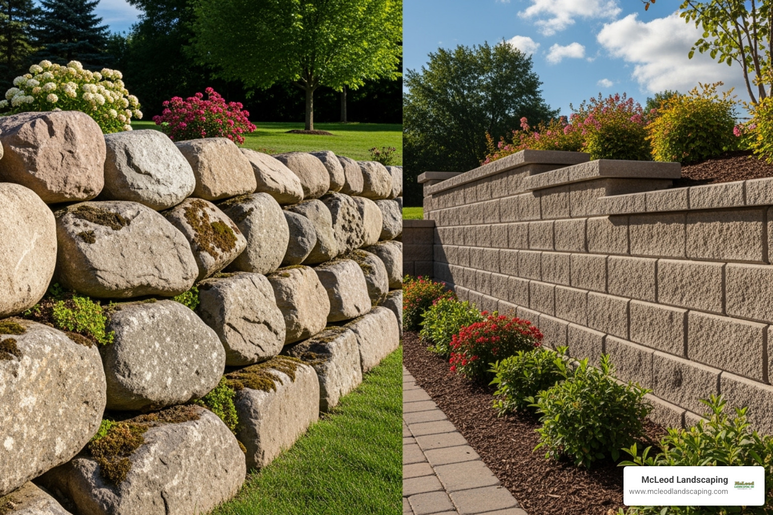 Beyond the Basics: Exploring Large Boulder Retaining Walls – McLeod ...