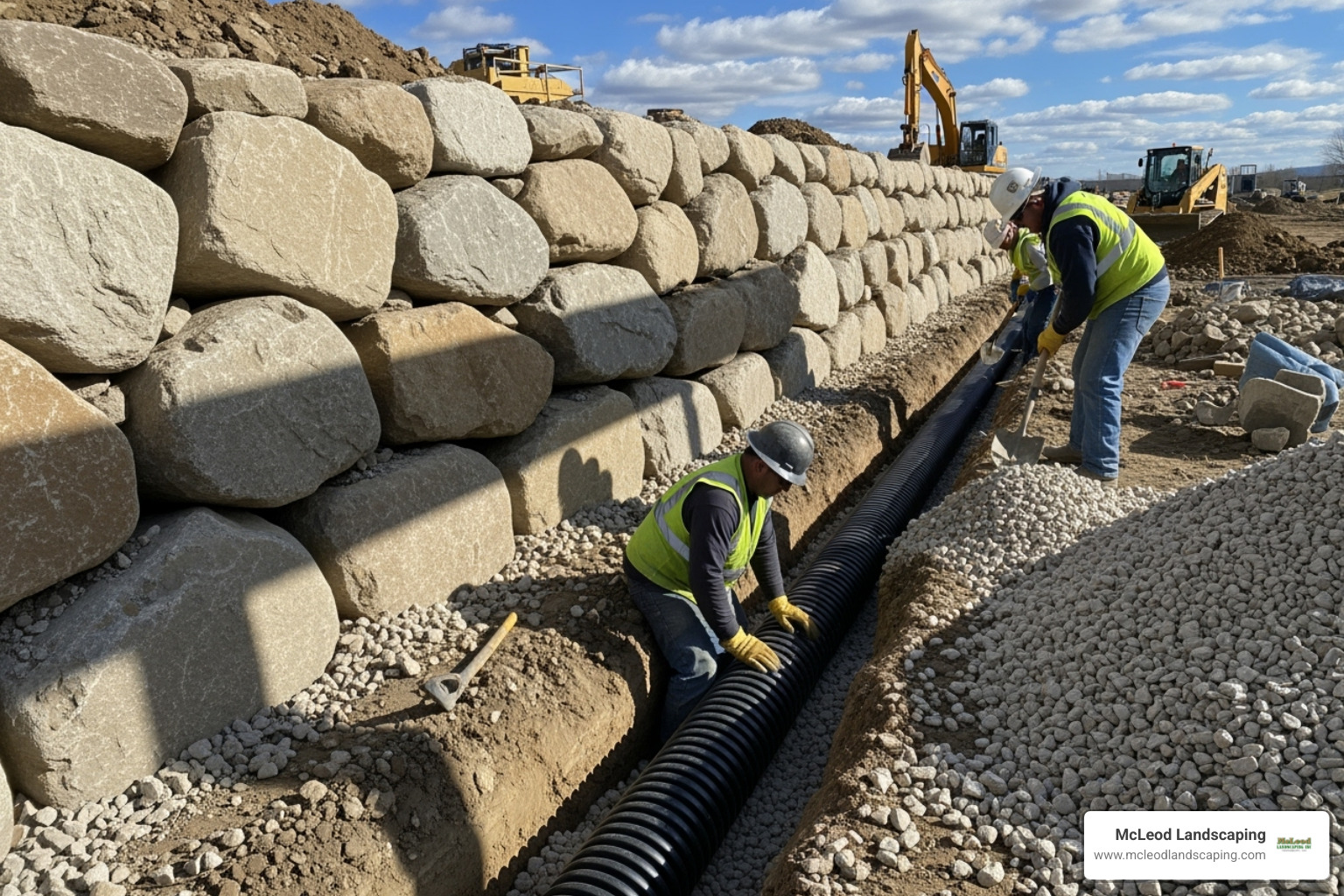 Beyond the Basics: Exploring Large Boulder Retaining Walls – McLeod ...