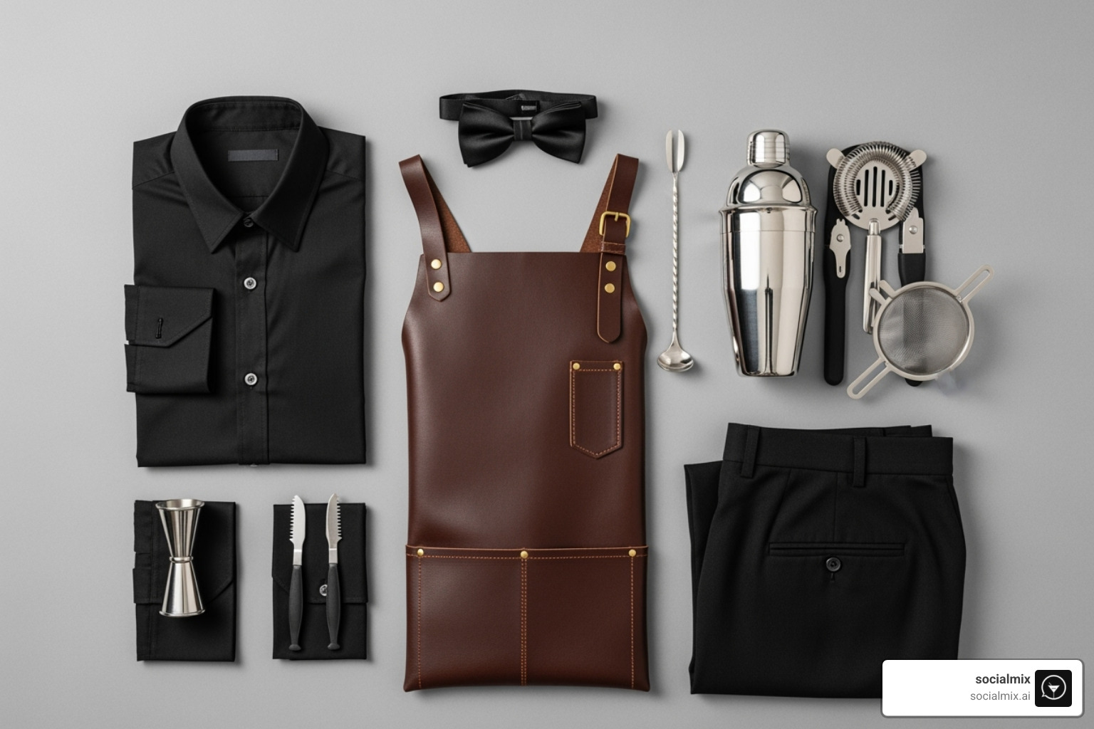 Black Bartender Uniform: 4 Essential Benefits