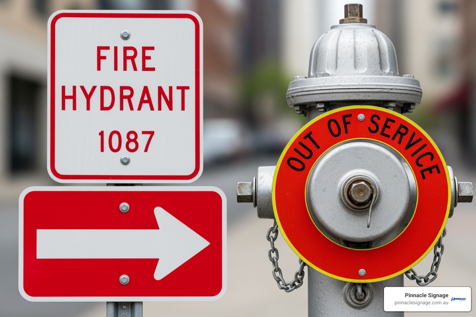 Fire Hydrant Sign: Crucial 2025 Guide — Pinnacle Signage