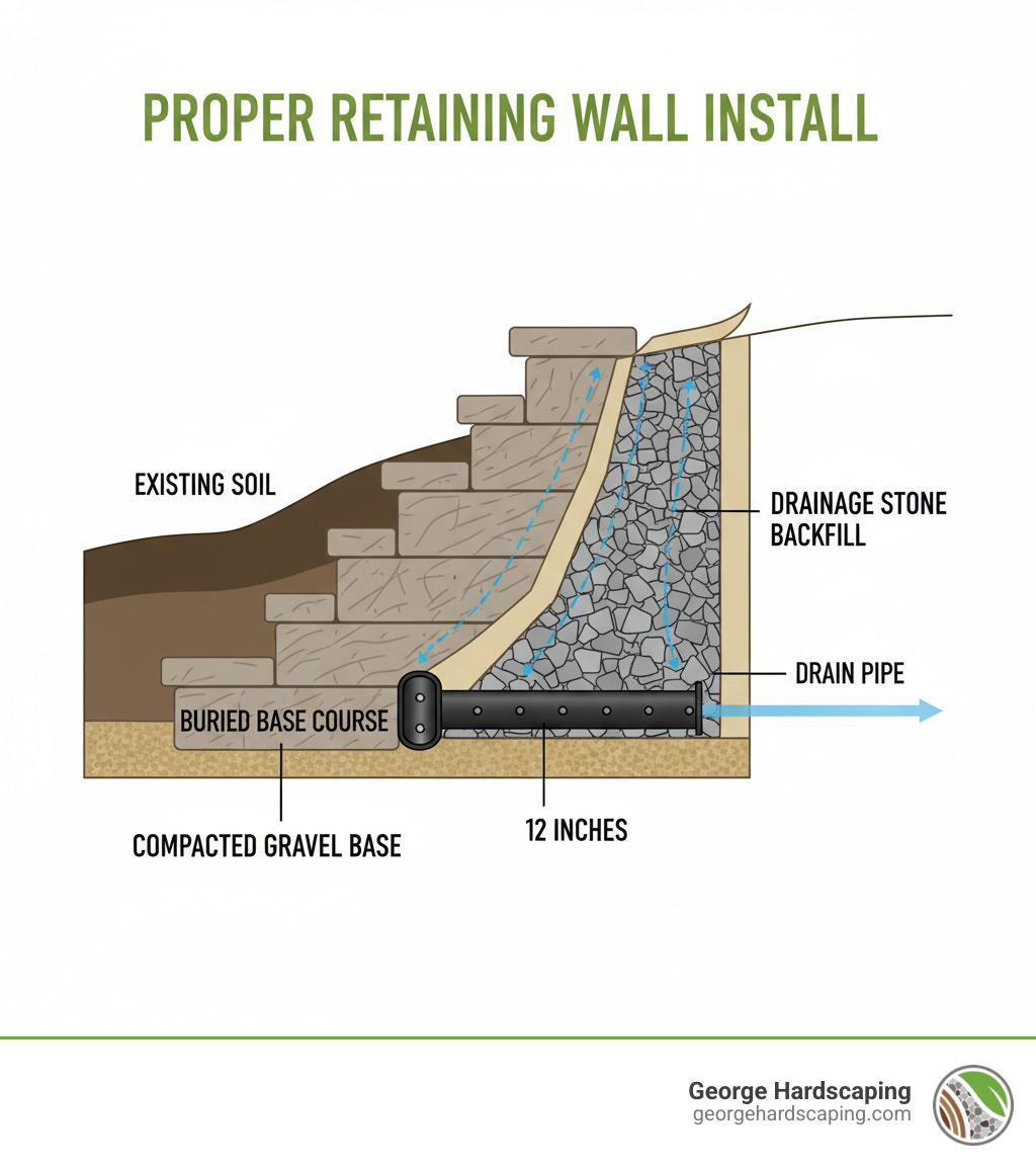 Retaining Wall Install: Top 5 Successful Steps