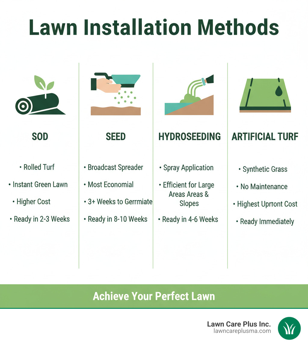 Lawn Installations: Master Your Dream 2025