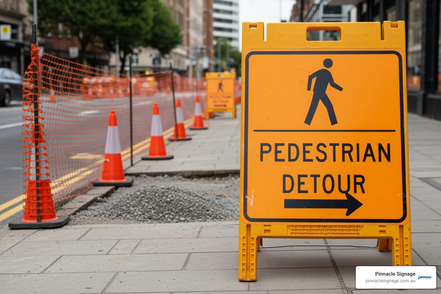 Understanding Detour Signs: How to Read and Follow Temporary Traffic R — Pinnacle Signage