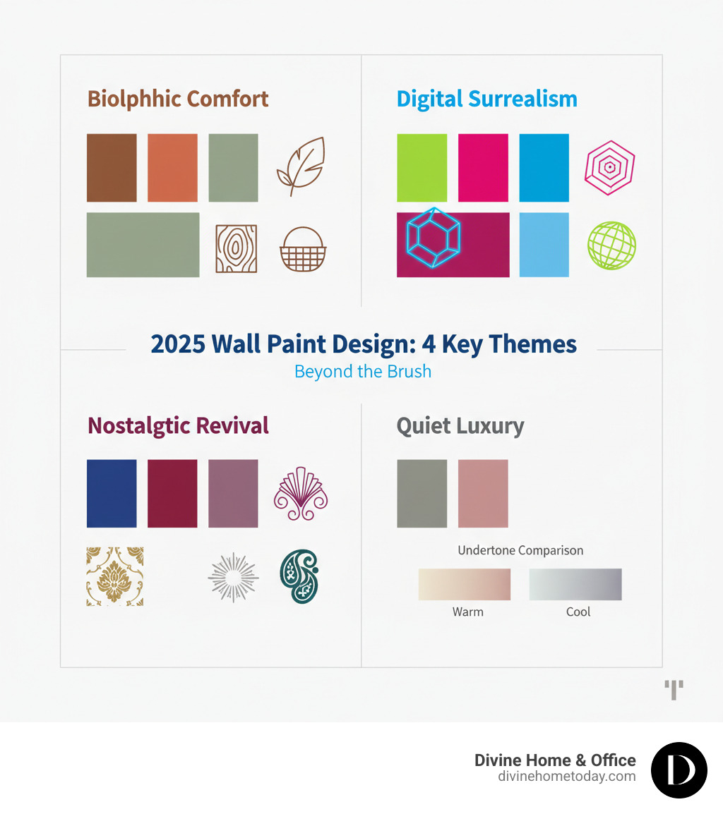 New Wall Paint Design 2025: Top 4 Fresh Styles