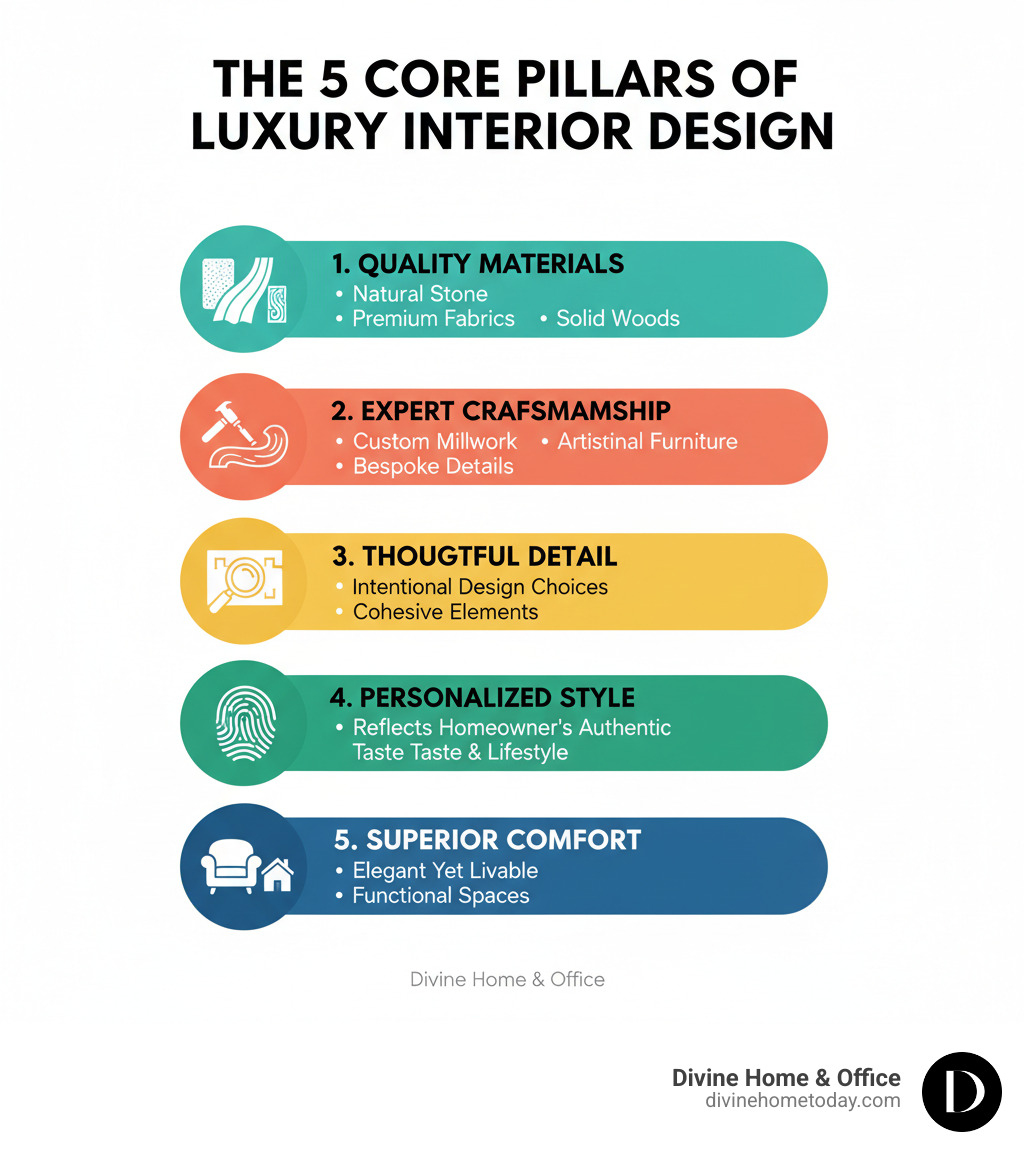 Luxury Interior: 5 Tips To Elevate Your Home