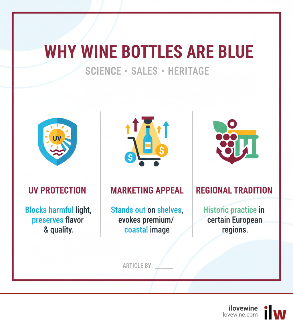 Wine in Blue Bottles: Top 10 Iconic