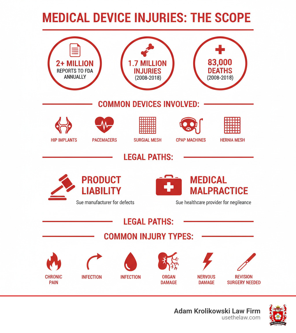 Medical Device Injury Lawyer: Protecting Yourself 2025