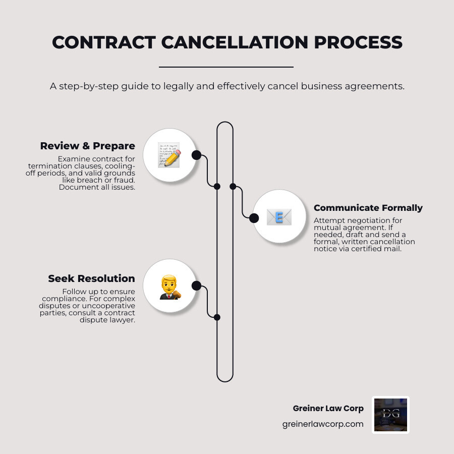 How to Cancel a Contract: Ultimate 2025 Guide