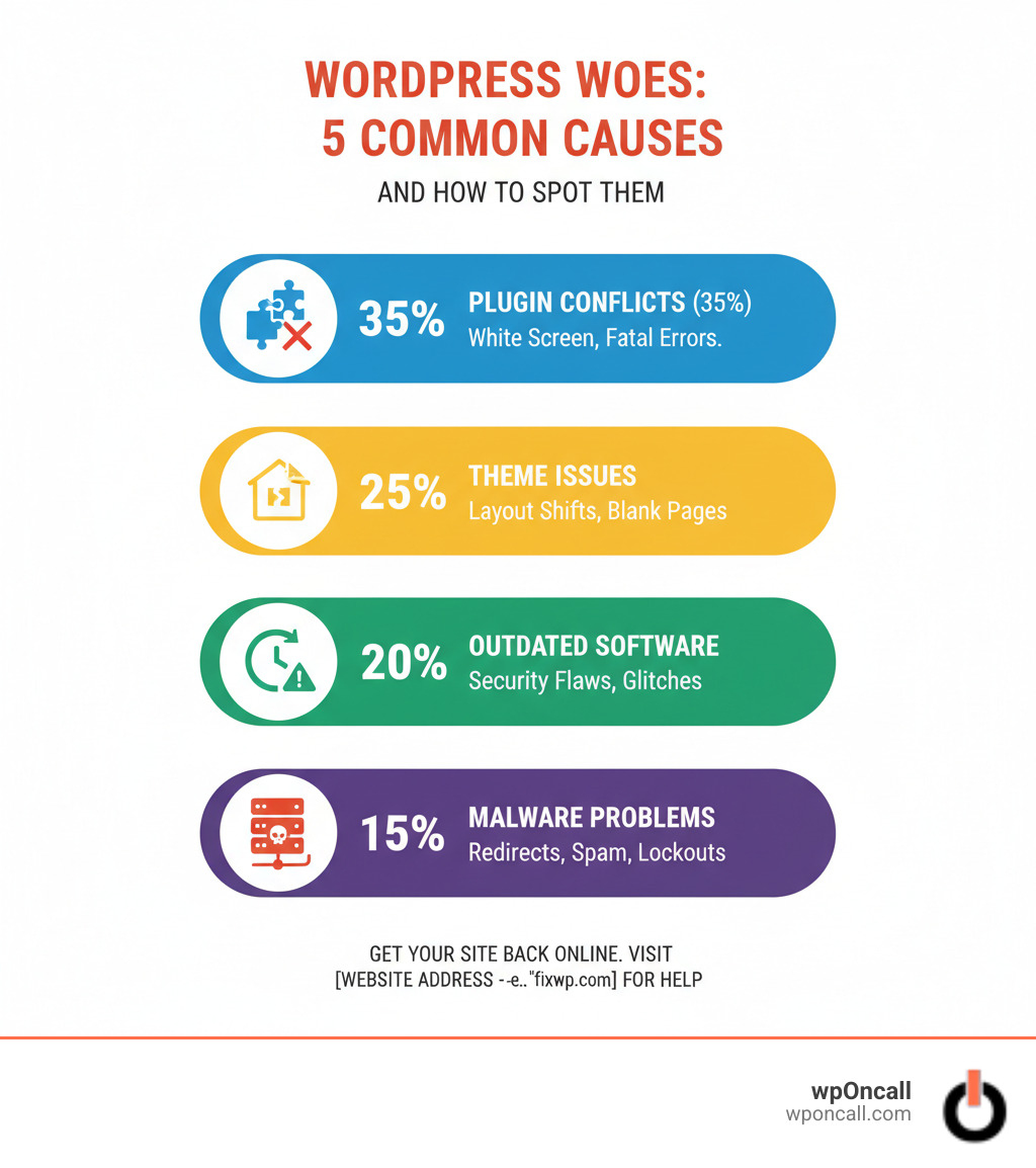 Fix my WordPress website: Fast Fix 2025