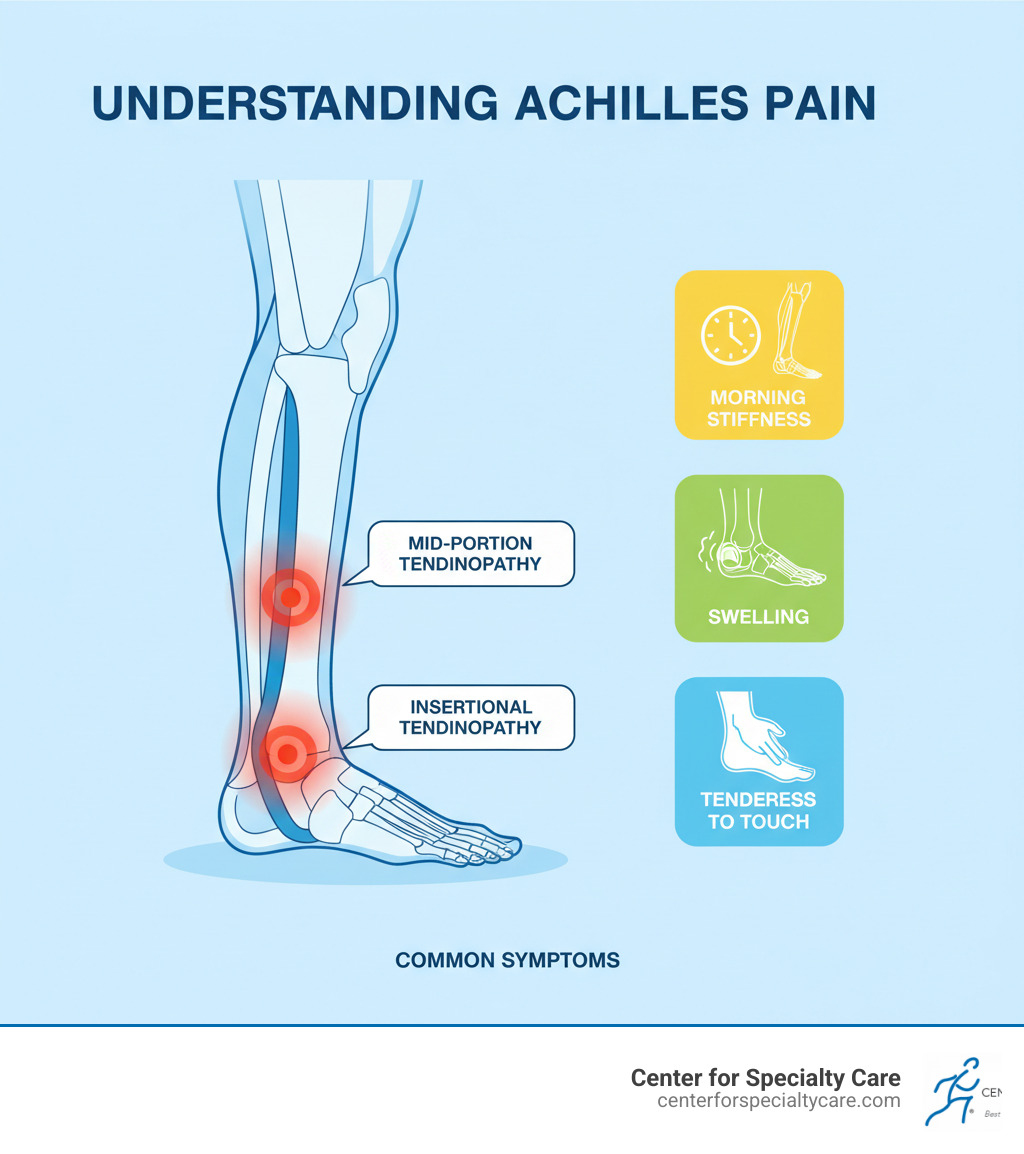 Achilles tendon pain: Expert Relief 2025