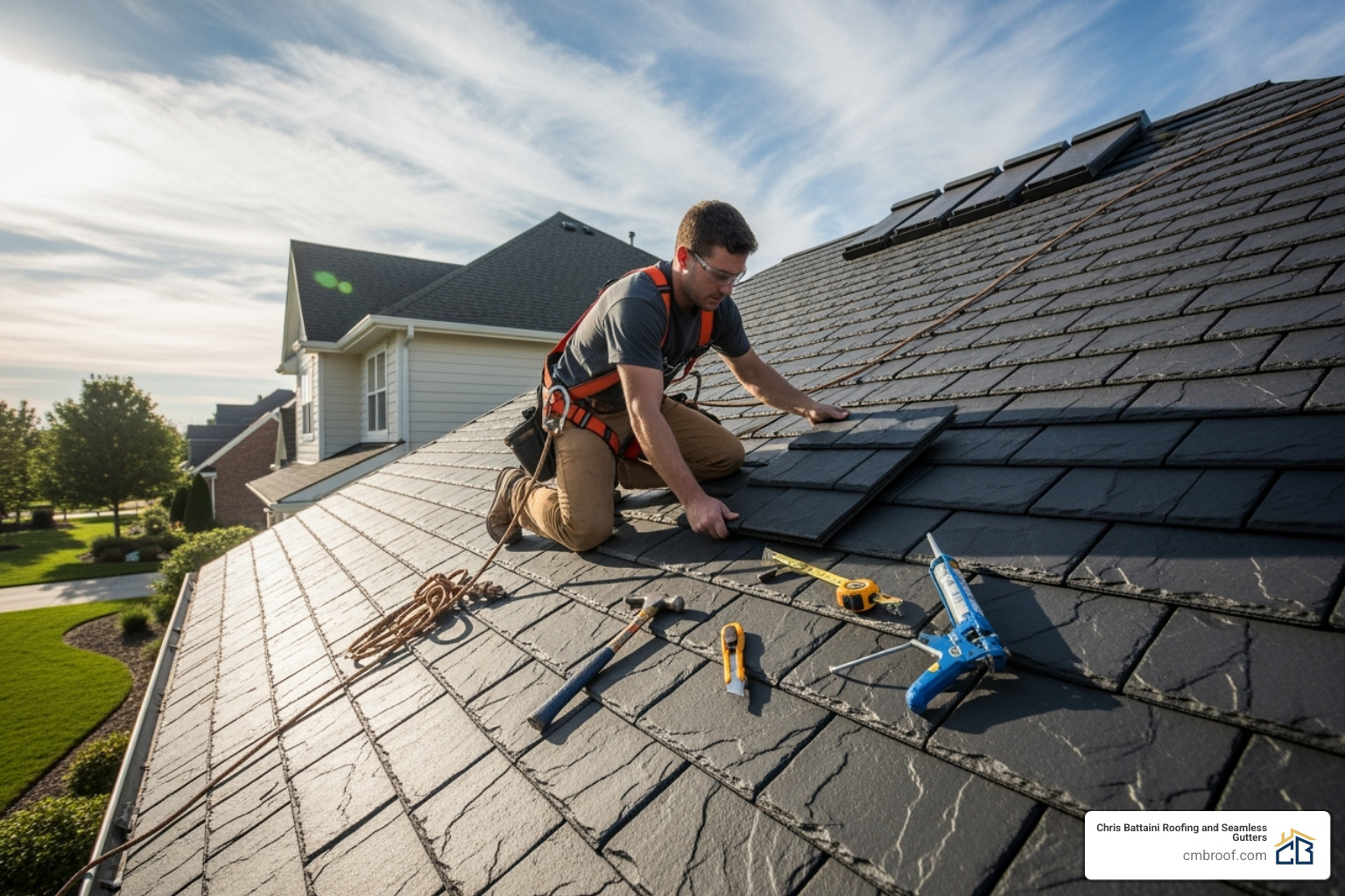 Rubber Slate Tile: 4 Benefits, Stunning Durability