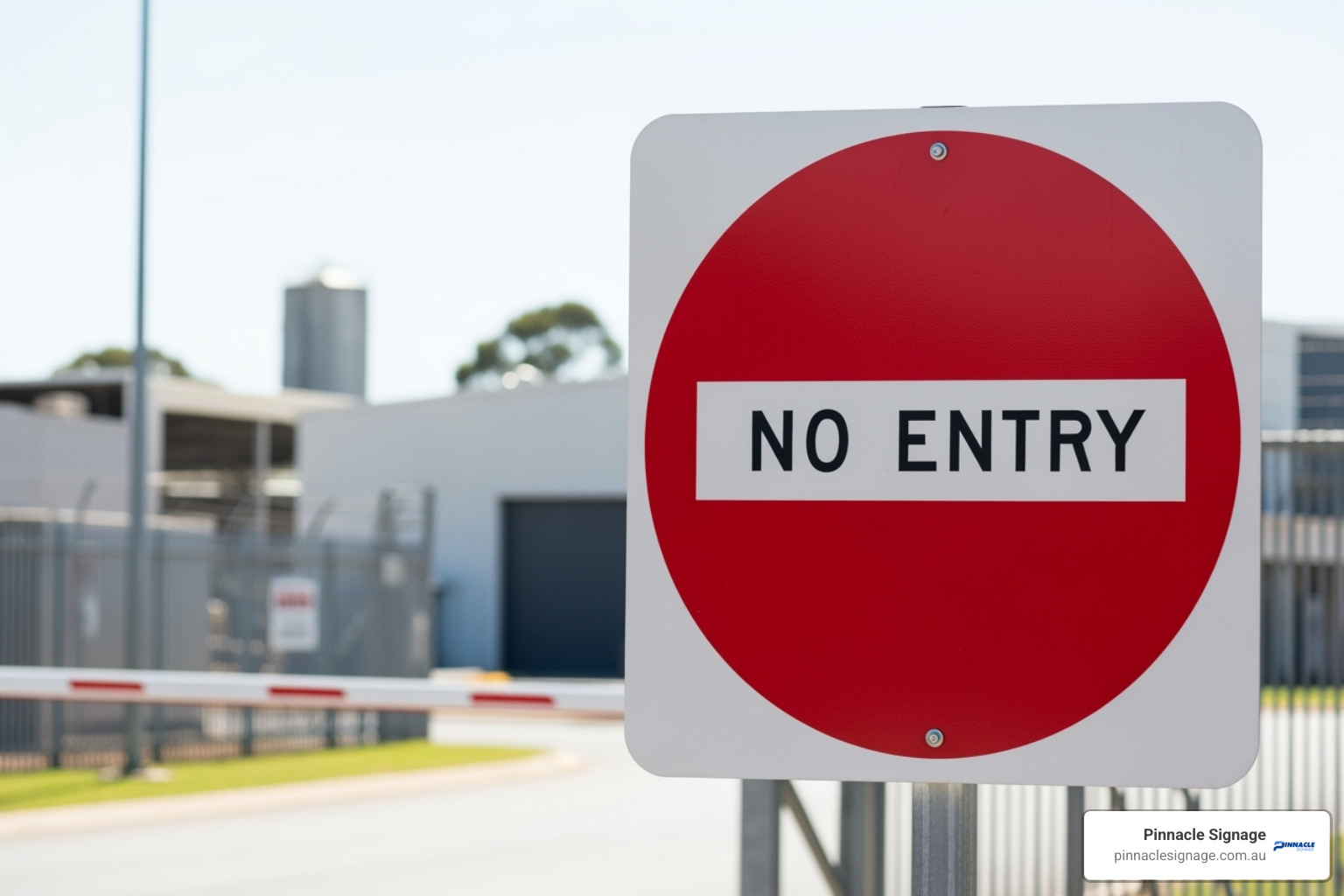 No Entry Sign: Top 3 Types Demystified — Pinnacle Signage