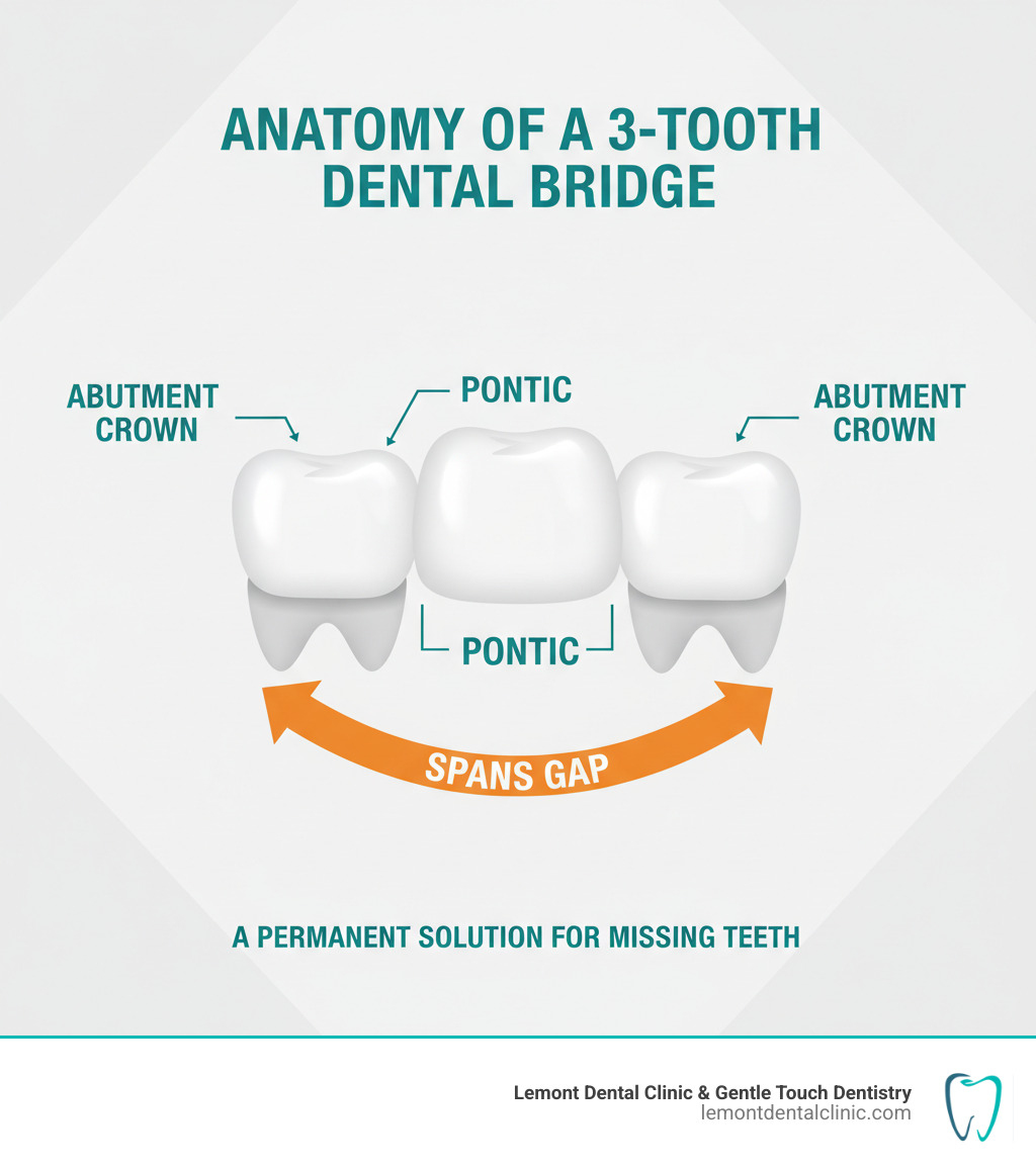 Cost of 3 Tooth Bridge: Affordable 2025 Guide