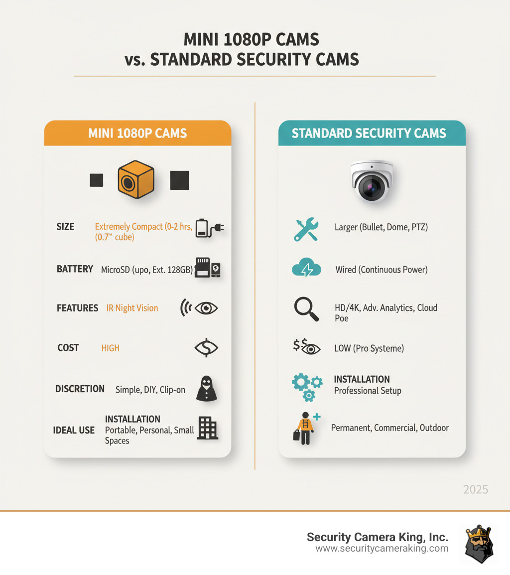 Mini Camera Full HD 1080p: Ultimate 2025 Guide