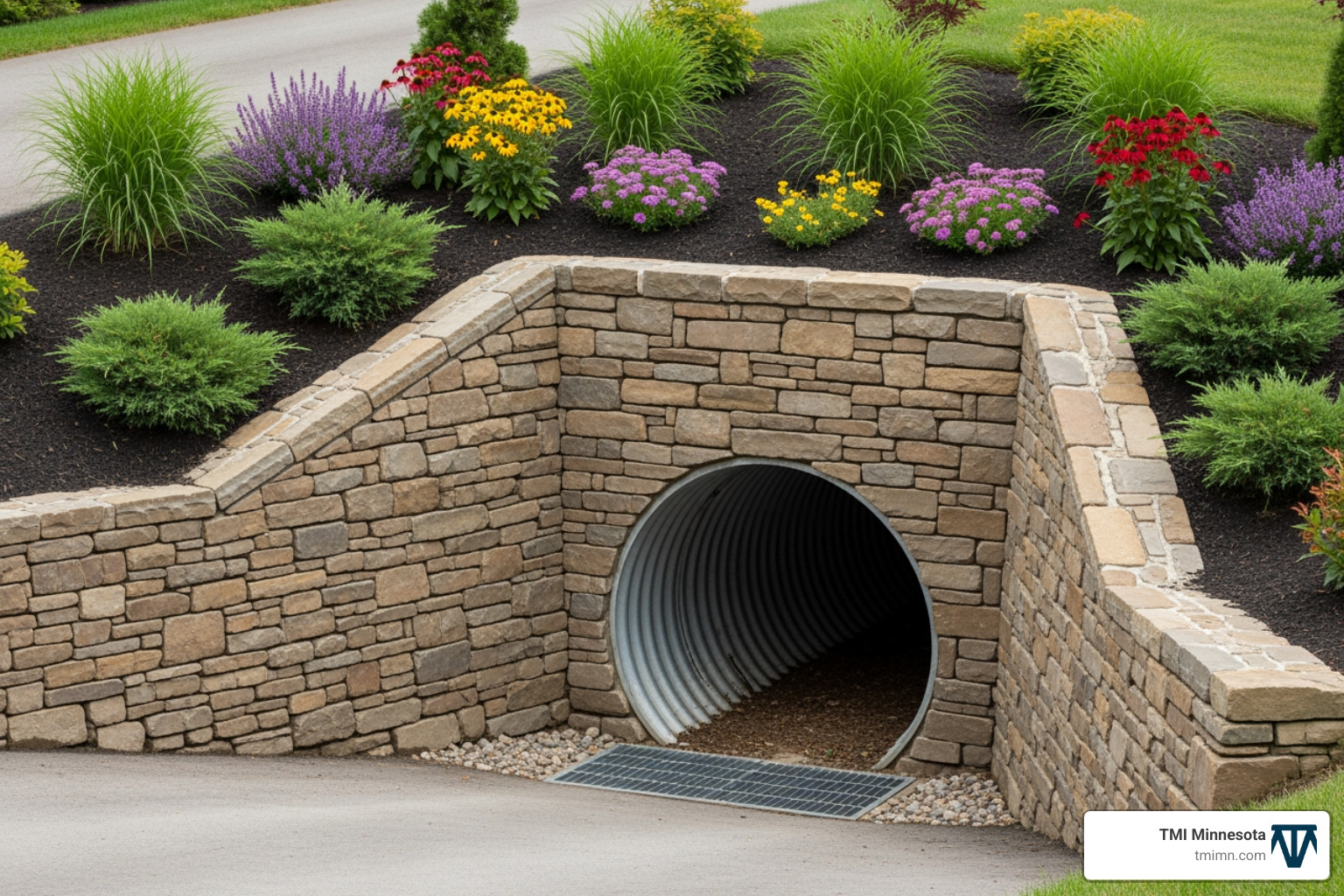 Driveway Culvert Wall Ideas