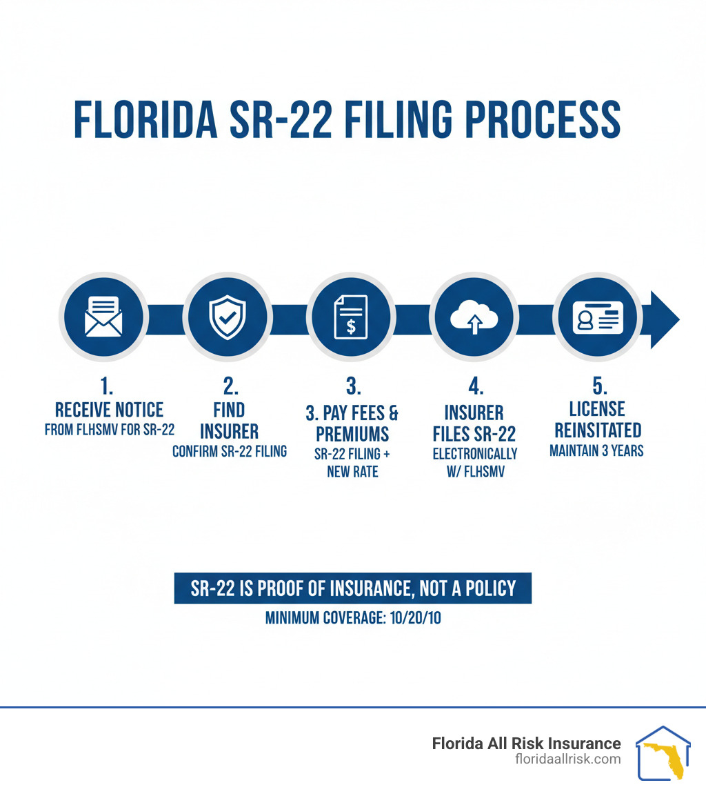 What is SR22 Florida: 3 Steps to Confident Compliance