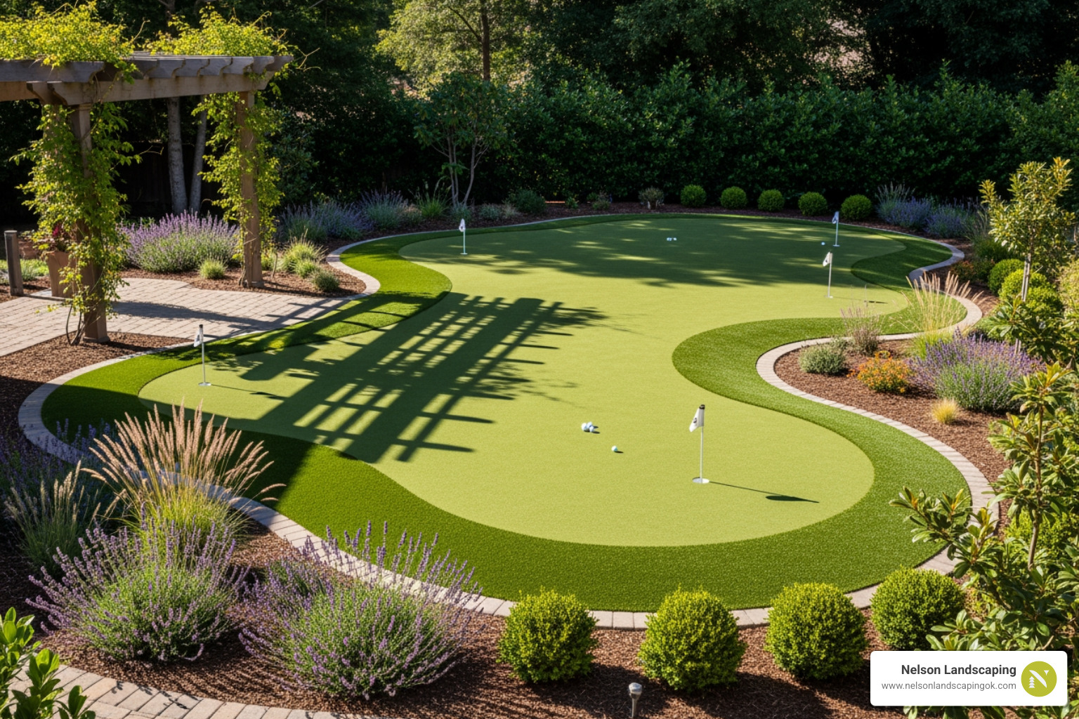 Postelegant Back Yard Putting Greens Images