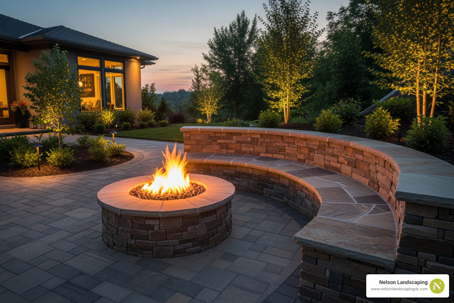 Fire Pit Wall: 4 Perfect Backyard Benefits
