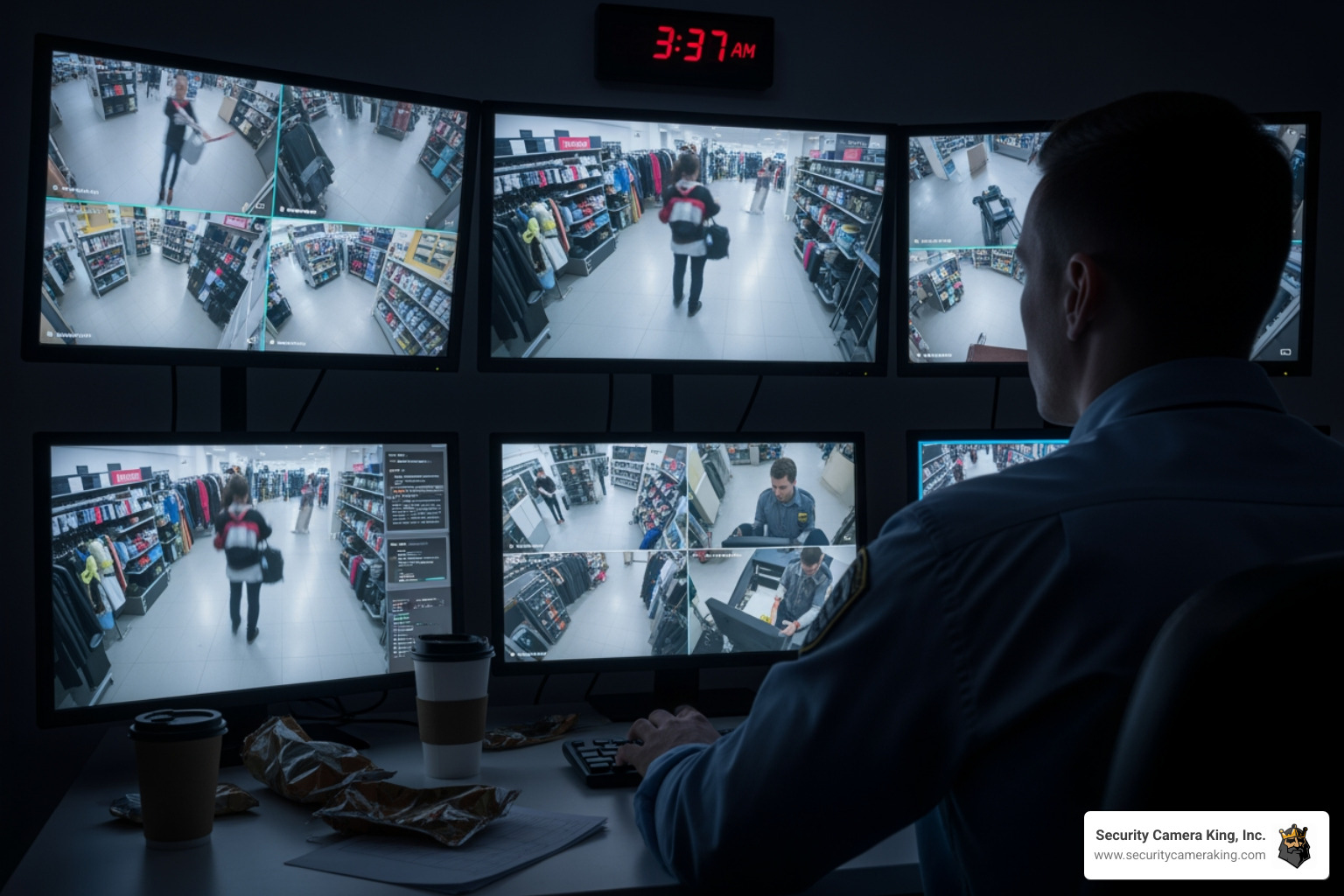 How often do retail stores check security cameras: 12% Shocking!