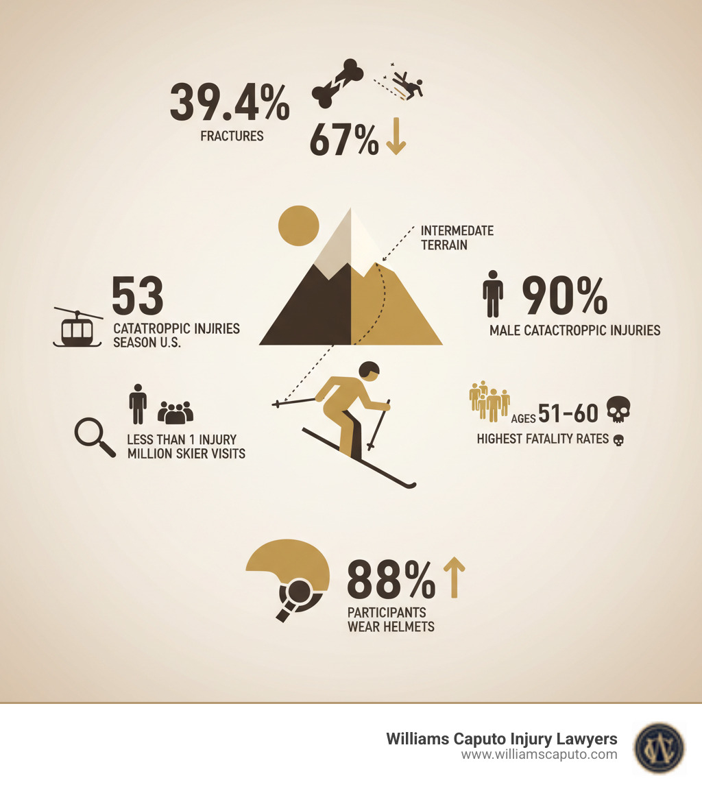 Cheat Sheet to Ski Accident Risks