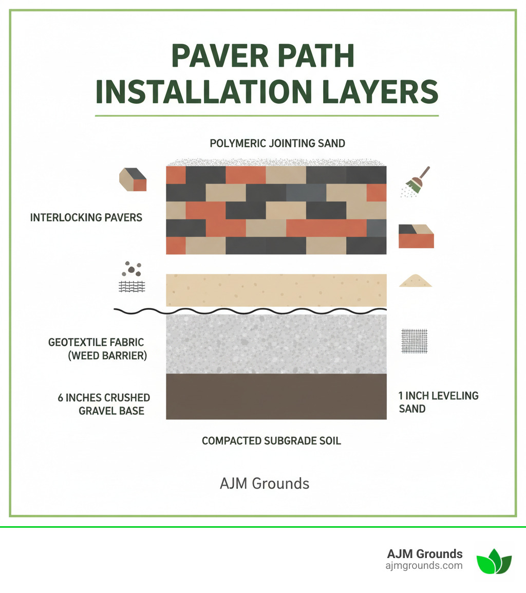 Garden path pavers: 2 Easy Steps to Stunning