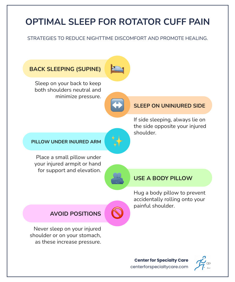 Hurt rotator cuff while sleeping: 2025 Guide to Relief