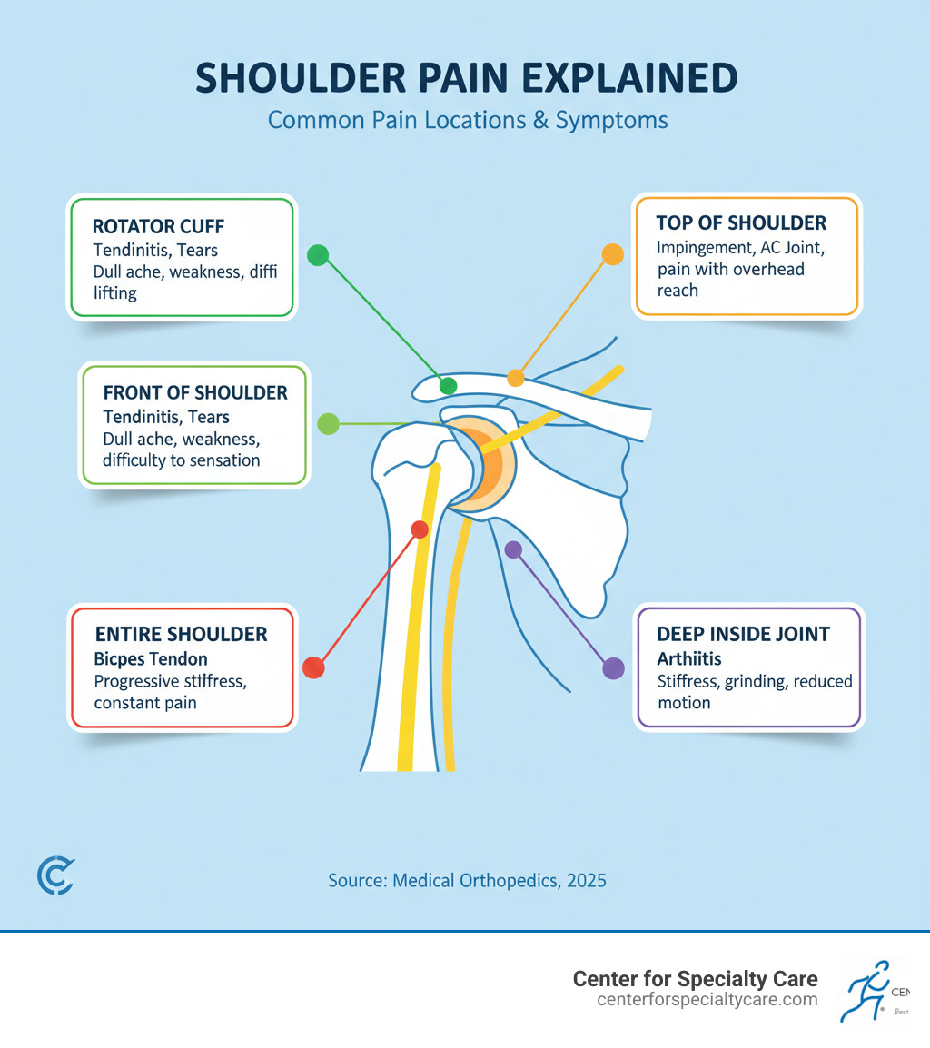 Why does my shoulder hurt? Ultimate 2025 Relief Guide.