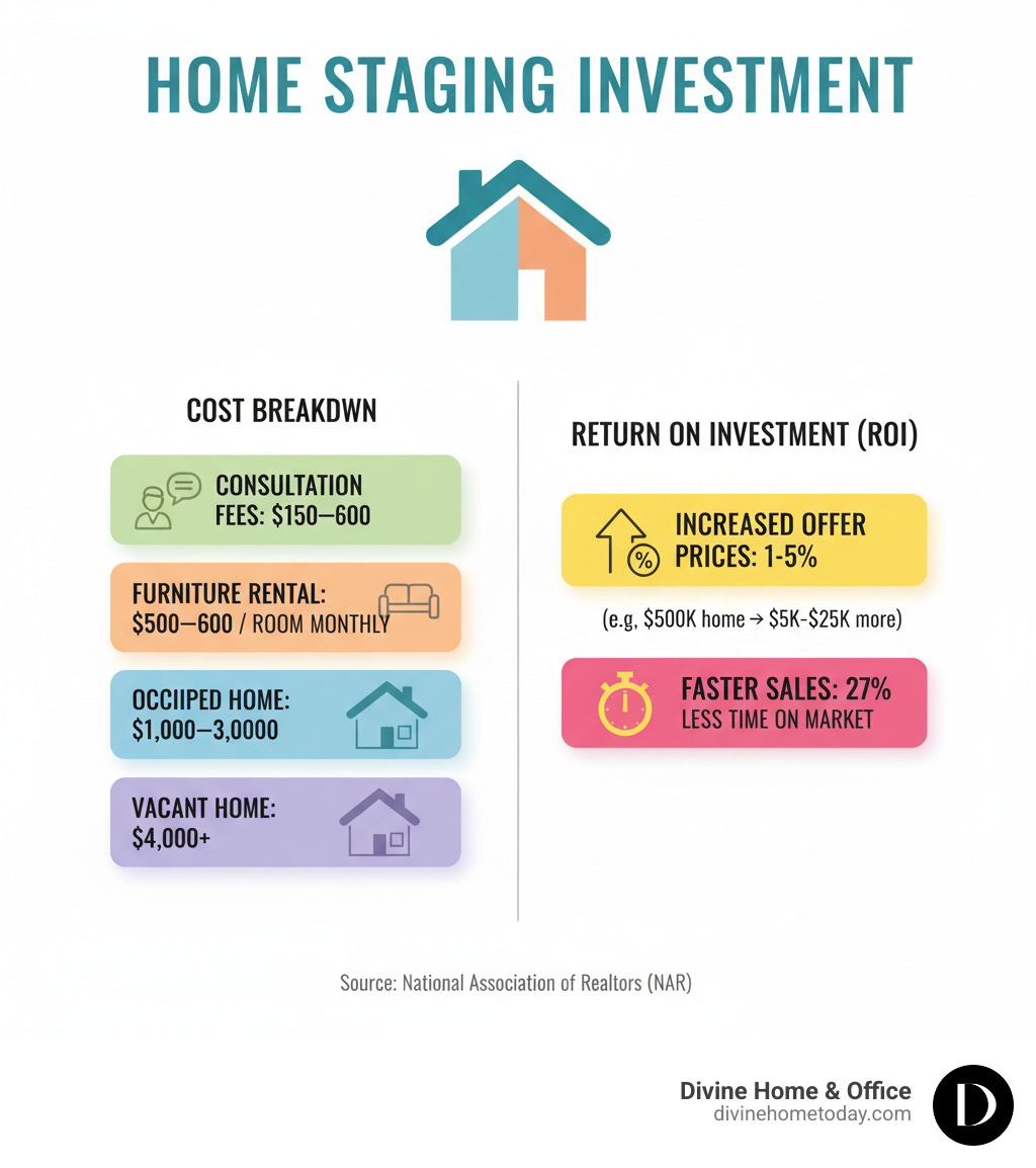Cost Of Home Staging: Smart Investment 2025