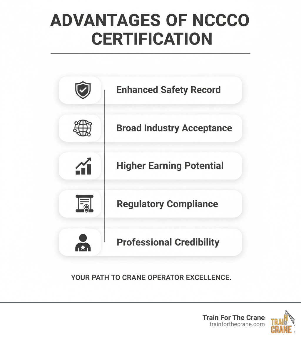 What is NCCCO certification: Master 3 Crucial Benefits