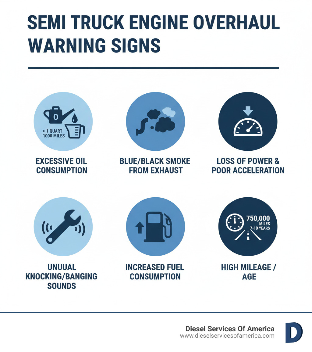 Don't Get Overhauled: Understanding Semi Truck Engine Rebuild Expenses ...