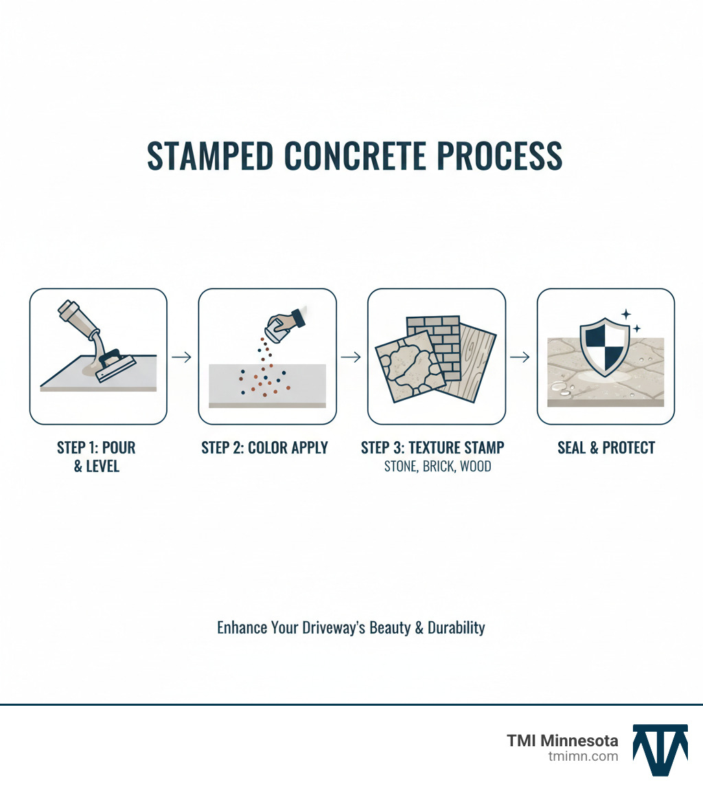 Stamped Concrete Designs Driveways: Unveil Best 2025
