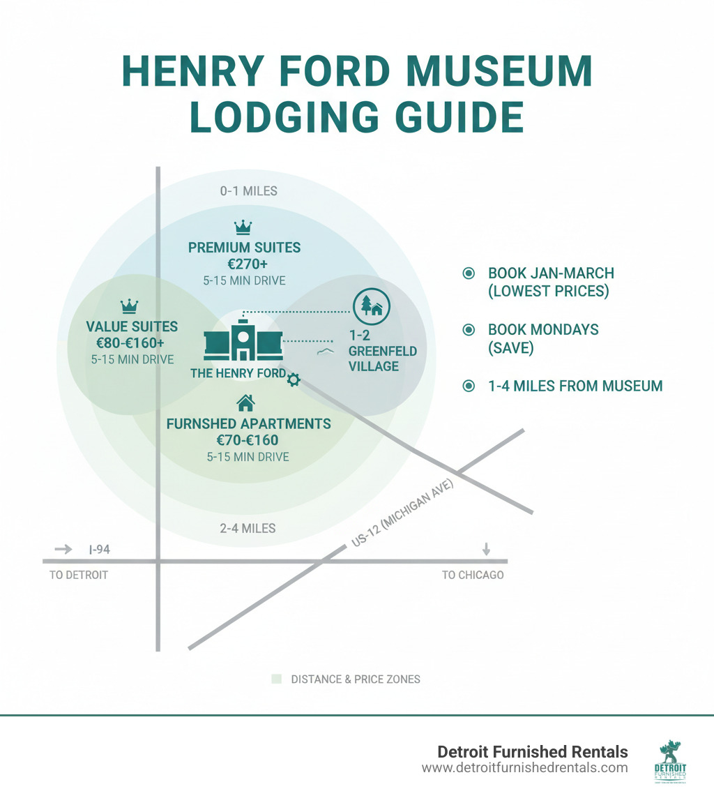 Henry Ford Museum lodging: Top 3 Perfect Stays