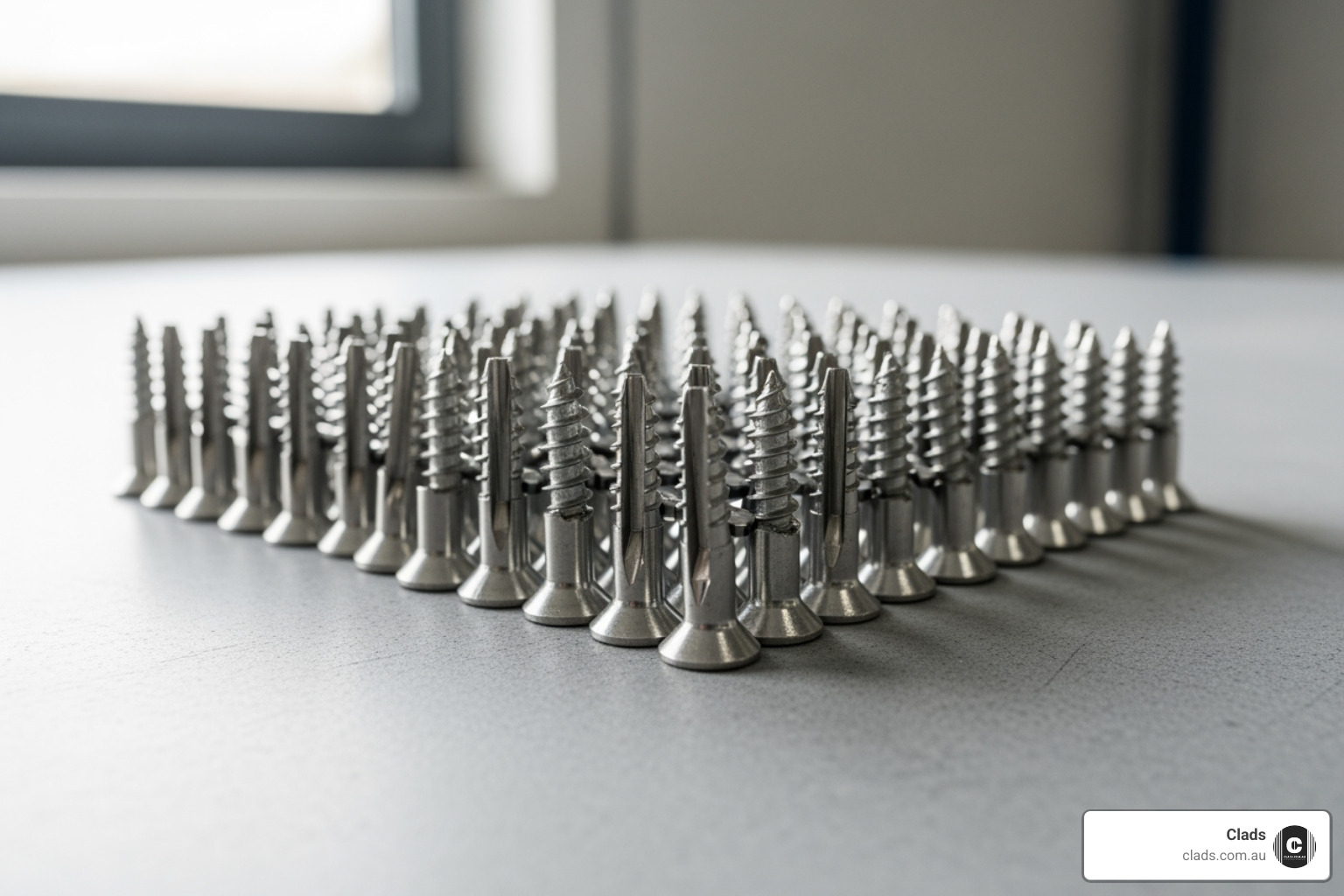 Screw It! Why Stainless Steel is Your Best Bet | Cladding Supplies Of ...