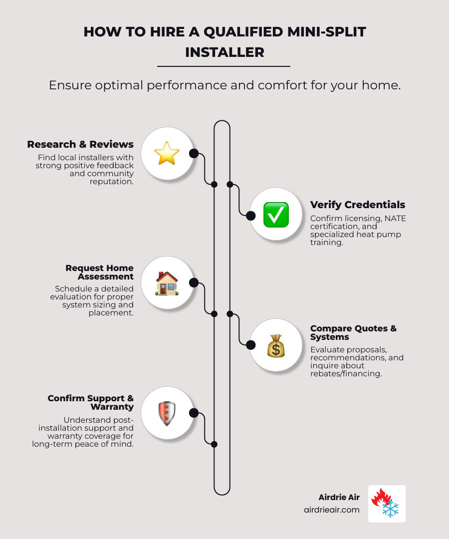 How to Hire a Mini-Split Heat Pump Installer | Airdrie Air