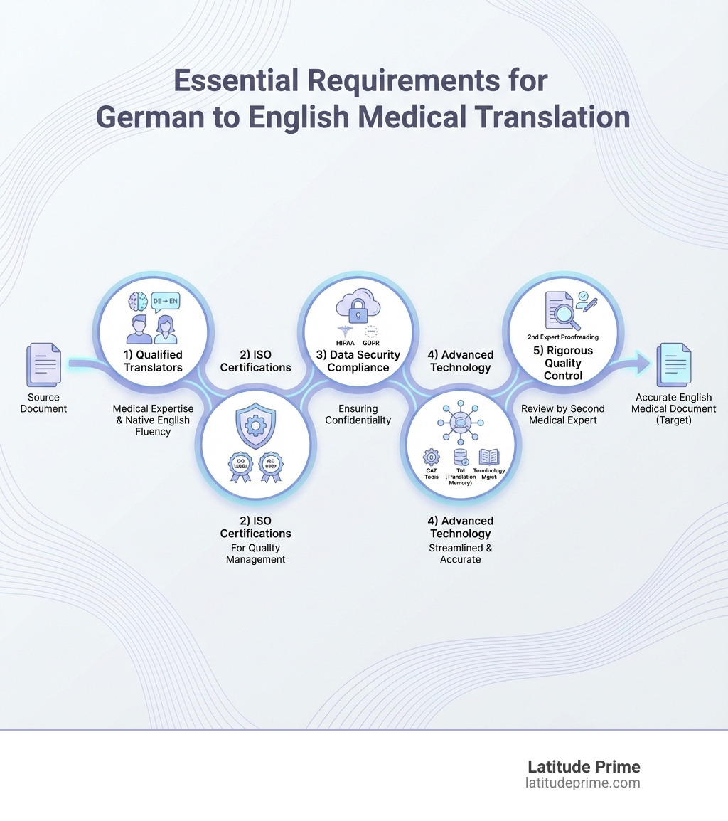 German to English Medical Translation 2025: Precise